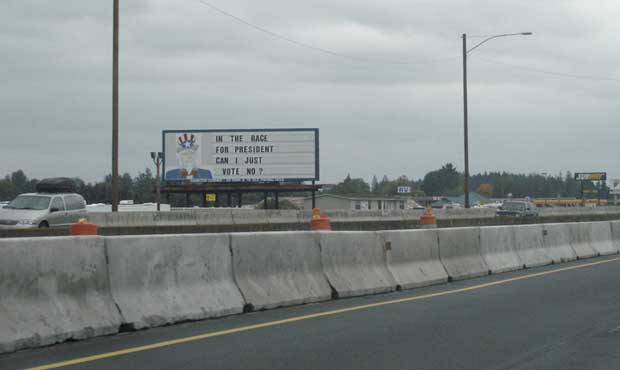 Controversial 'Uncle Sam billboard' property for sale