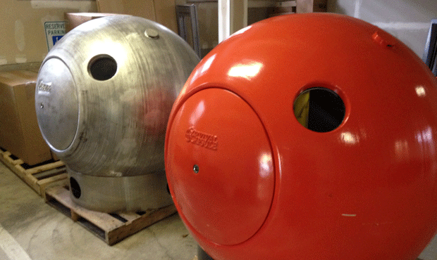 Nearly ready, tsunami balls will save you from violent death