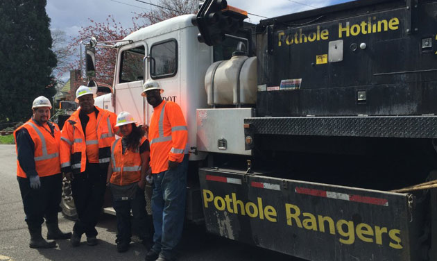 Seattle DOT fills nearly 9K potholes in two weeks - MyNorthwest.com