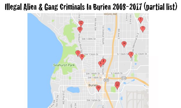 Activist defends Burien flier with illegal alien crime map