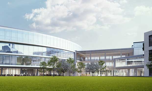 Expedia's new Seattle HQ comes with playfields, food trucks, and a bike ...