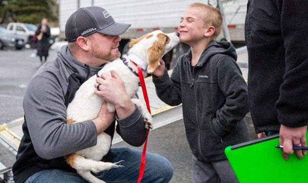 This 7-year-old is saving hundreds of dogs' lives with Project Freedom Ride