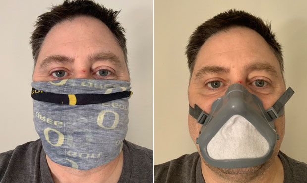 A journey to figure out a workable homemade protective mask ...