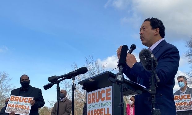 Former Council President Bruce Harrell announces campaign for Seattle mayor