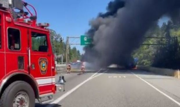 All lanes on SR 18 reopen after being blocked for collision, fire ...