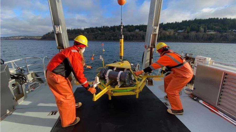 Buoy in Puget Sound to measure impact of underwater noise on orcas ...