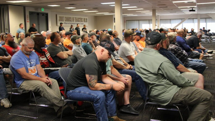 Teamsters reject latest concrete truck-driver contract, skip work over ...
