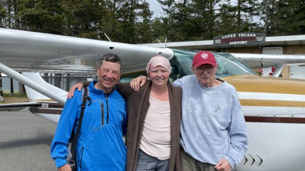 Angel Flights are flying people to the medical services they need