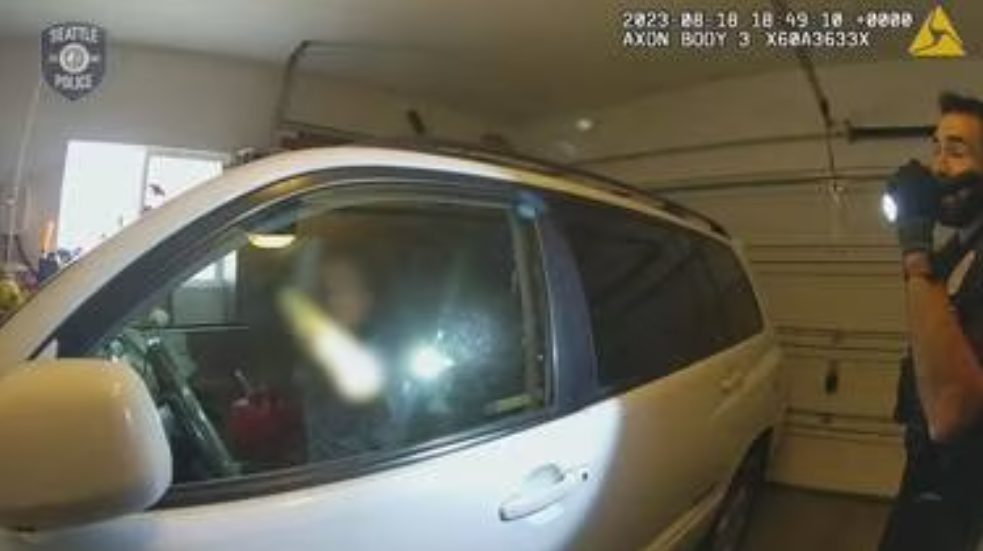 SPD body cam video captures bizarre incident while responding to home ...