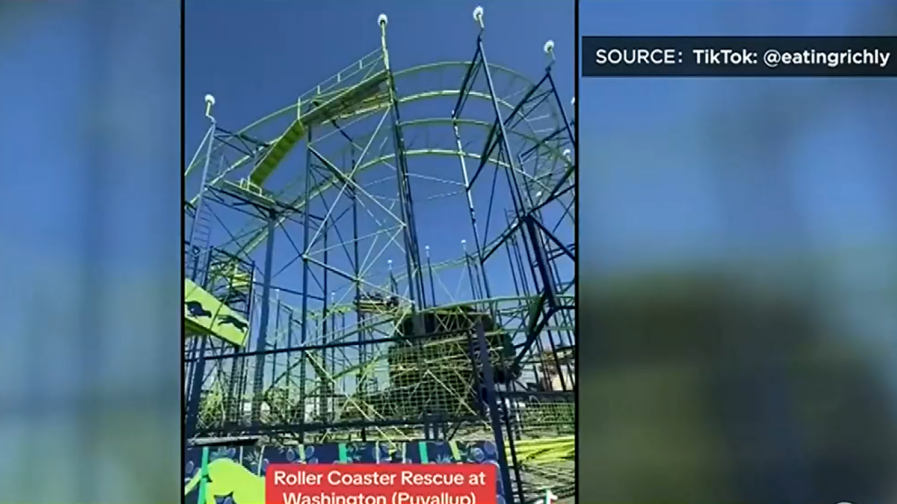 Video shows frightening ride malfunction at Washington State Fair