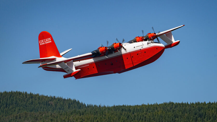 Hawaii Mars Water Bomber takes to the skies for the last time