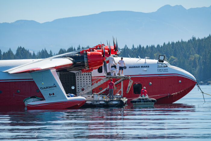 Hawaii Mars Water Bomber takes to the skies for the last time