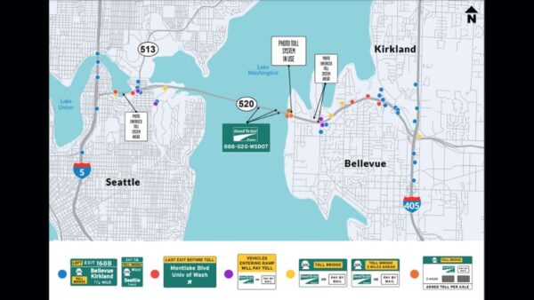 New SR 520 toll rates have begun