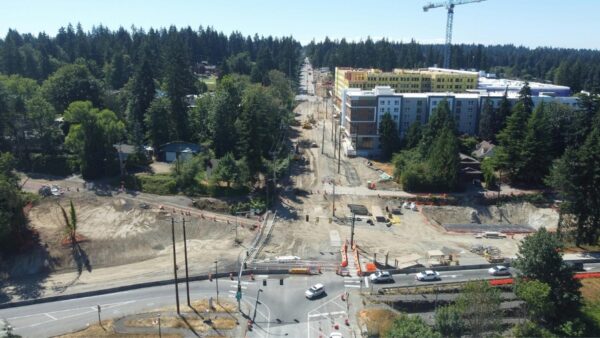 NE 145th Street in Shoreline reopens with limited access for drivers