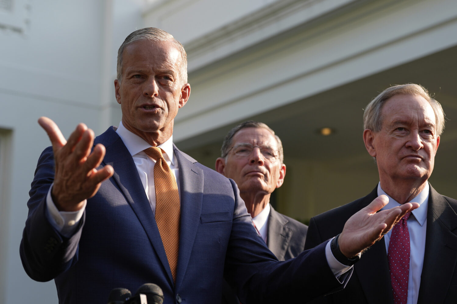 Thune's first big test as Senate leader has arrived with Trump's tax ...